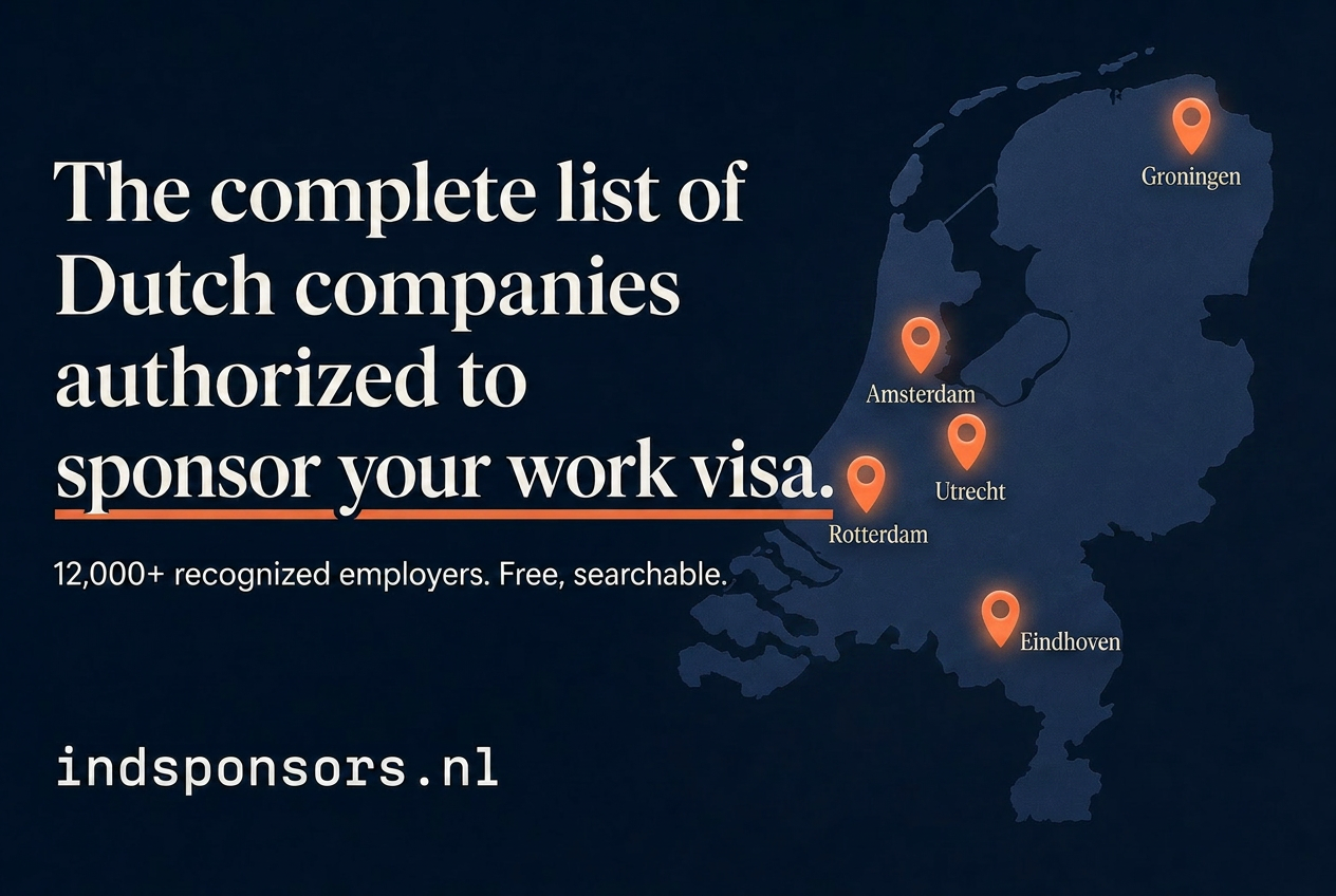 Companies in the Netherlands That Sponsor Work Visas